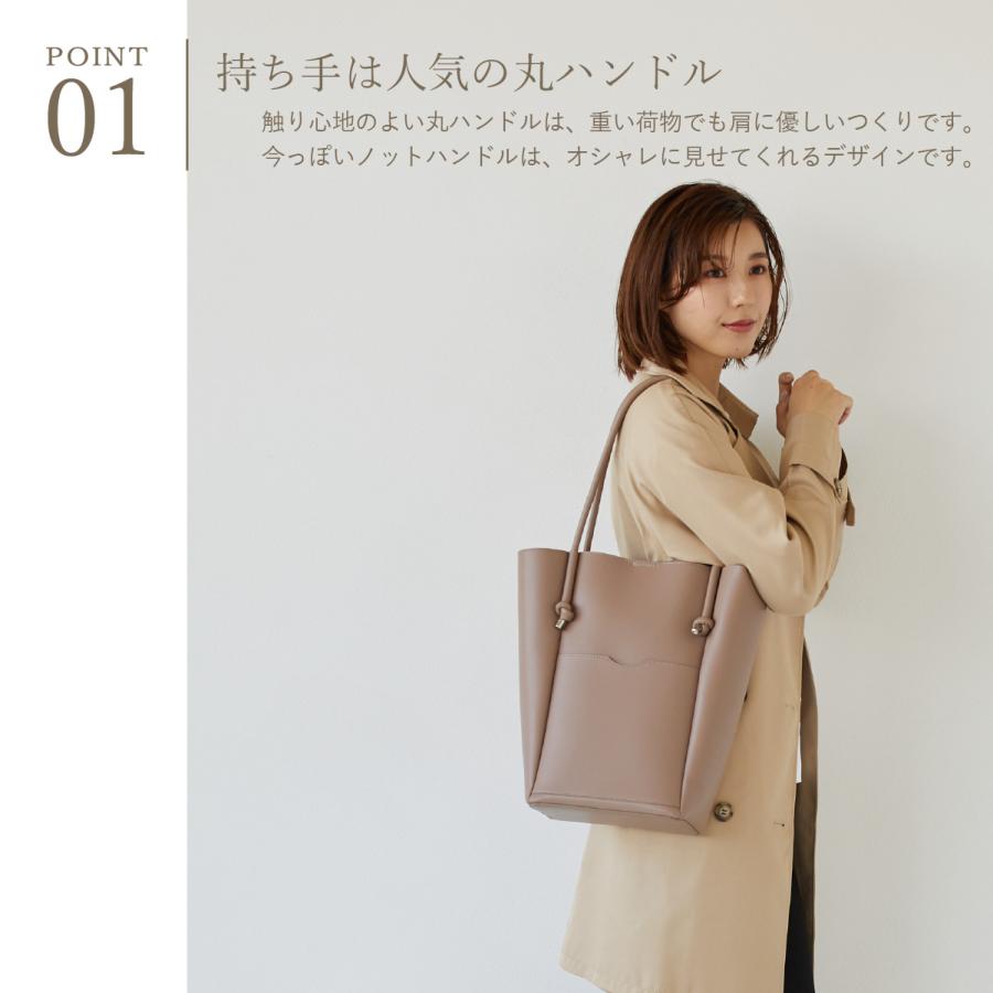 A4対応トート やわらか丸ハンドル ノットハンドル トートバッグ ハンドバッグ 帆布 レディース シンプル カジュアル 軽い 通学 大きめ : MONOPIA - 通販 - Yahoo!ショッピング