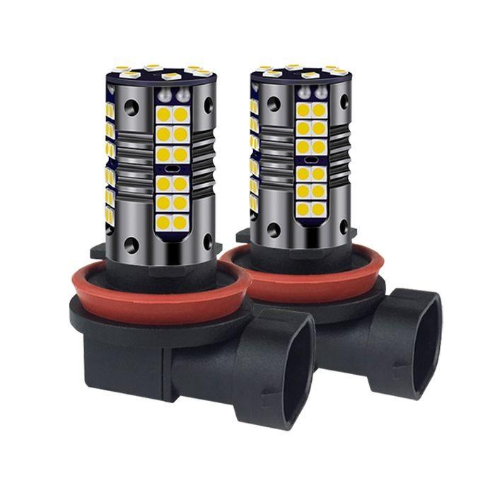 キャラバン E25 H17.12〜 ルーフ車 アイスブルー LEDフォグランプ H8/H11/H16 兼用 80w相当 超高輝度 3030チップ 2本 : DOUBLEAXEL - 通販 ...