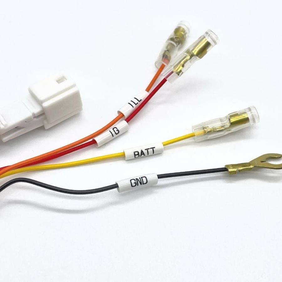 日産 ノート E13 E-POWER / サクラ B6AW R4/6〜オプションカプラー用 電源取り出しハーネス 【IGN/イルミ/アース/バッテリー10A】 ETC レーダー ドラレコ ...