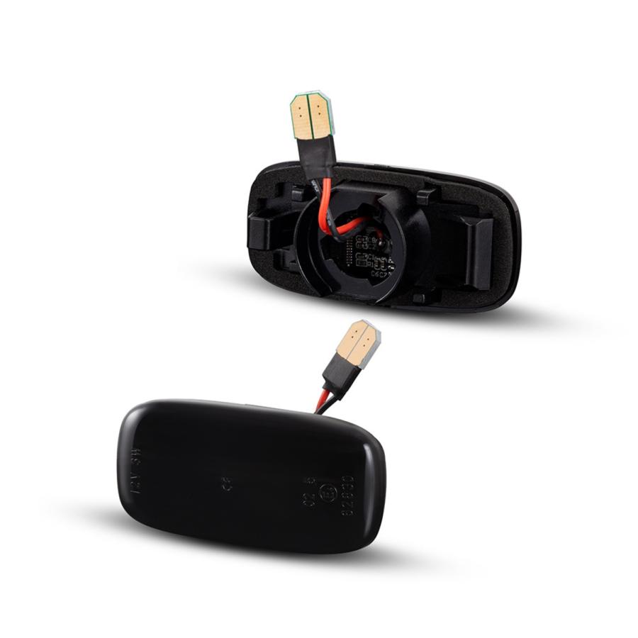 シーマ Y33 FGY33/FGDY33/FHY33/FGNY33/FGDY33 LED サイドマーカー スモークレンズ シーケンシャルタイプ 流れる ハイフラ対策済み ウィンカー サイド ...