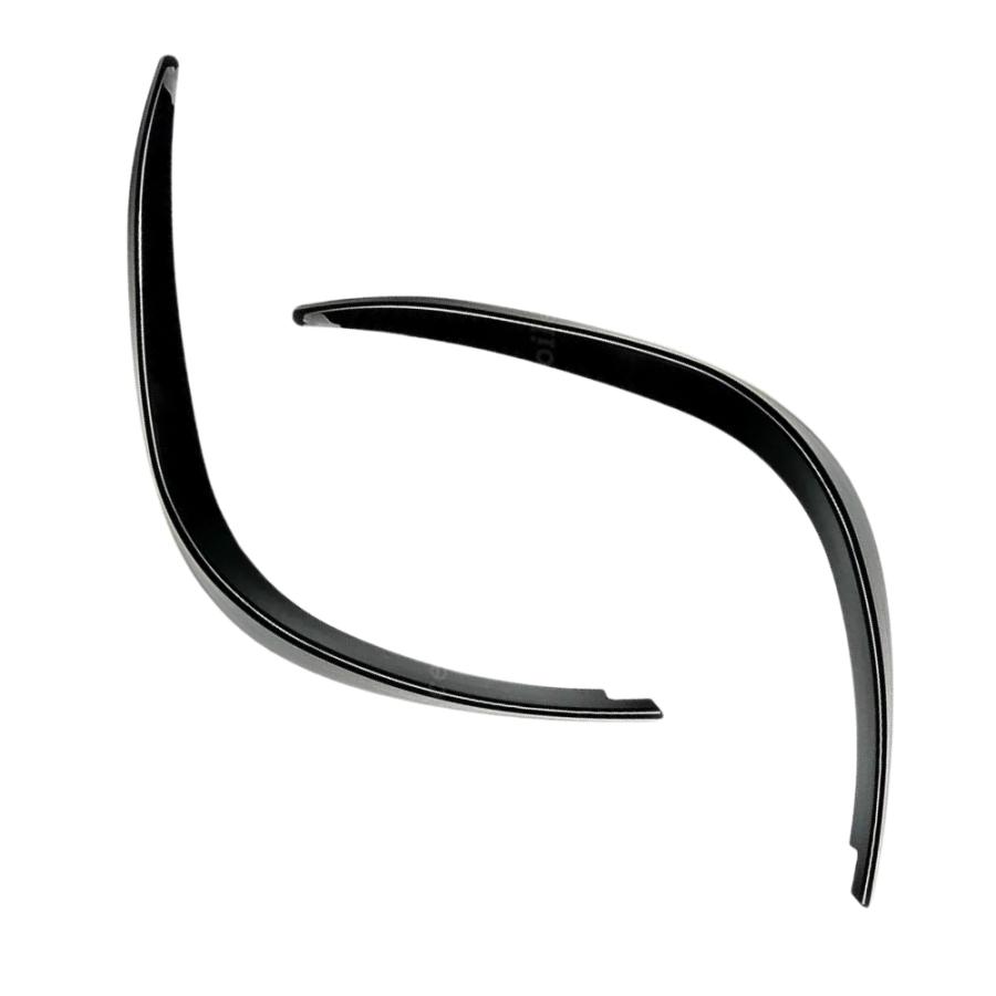 フロントバンパー スプリッターカナード 艶ありブラック Aクラス W177 / AMG A35 2018/10〜2023/1 A180 A200d A250e エアロ パーツ ガーニッシュ ...