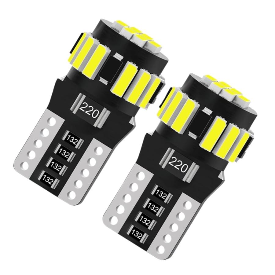 ルノー 600シリーズ RH H6.11〜 H11.12 LEDバルブ ポジション 車幅灯 キャンセラー内蔵 T10 超高輝度 ハイパワー 6500K 2本 : DOUBLEAXEL - 通販 ...