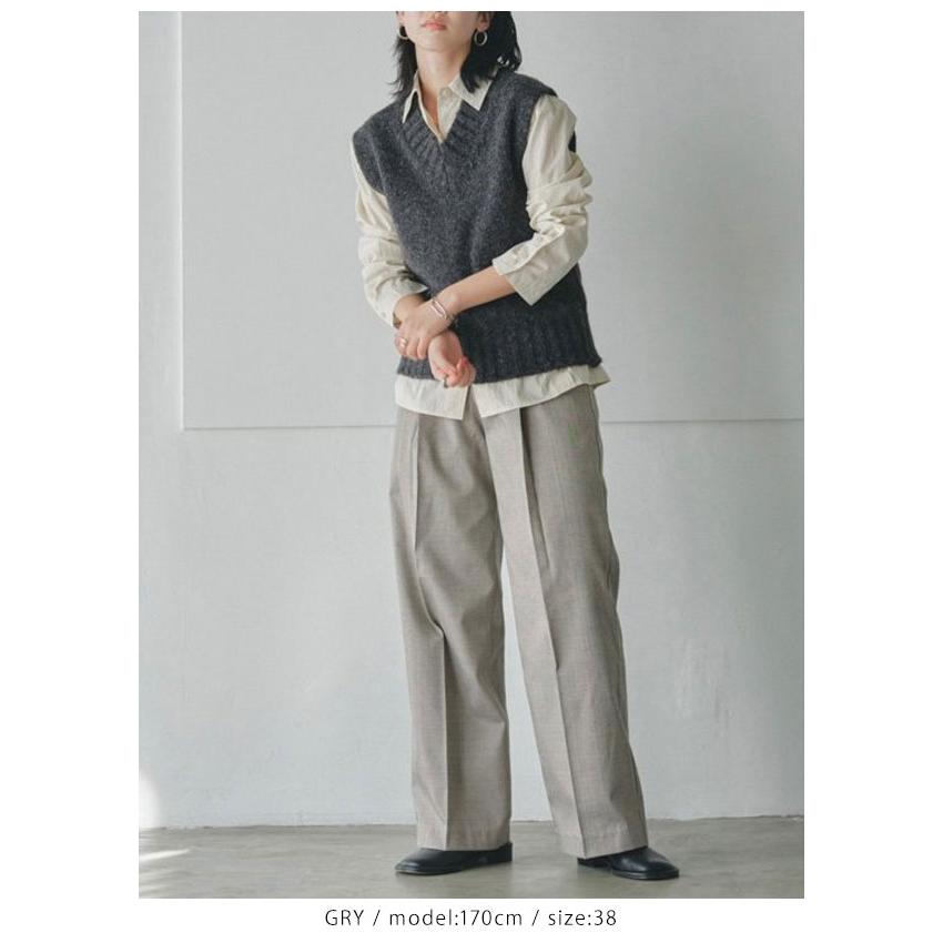 TODAYFUL トゥデイフル Jacquard Tuck Trousers 12320705 TODAYFUL トゥデイフル Jacquard Tuck Trousers 12320705