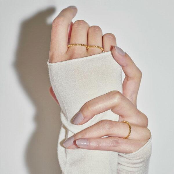 TODAYFUL トゥデイフル 2024prefall アクセサリー Chain Ring (Silver925) チェーンリング 指輪 華奢 ギフト シルバー925 18K 2024aw ...