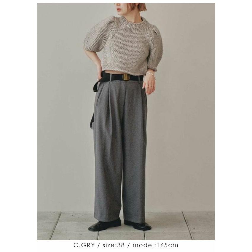 TODAYFUL トゥデイフル 2024winter ボトムス Wool Painter Pants TODAYFUL トゥデイフル 2024winter ボトムス Wool Painter Pants