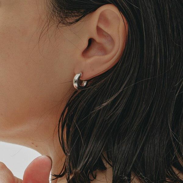 TODAYFUL 2024springsummer トゥデイフル Basic Hoop Pierce(Silver925) ベーシックフープピアス アクセサリー Silver925 ...
