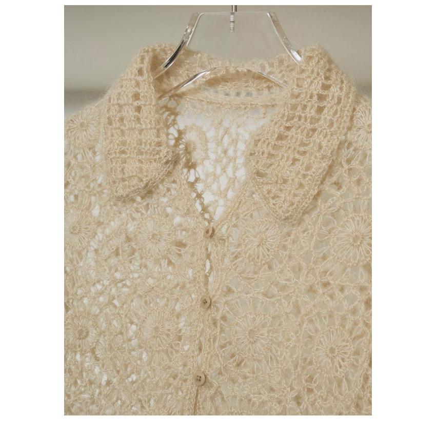 TODAYFUL トゥデイフル 2025prefall トップス Mohair Crochet TODAYFUL トゥデイフル 2025prefall トップス Mohair Crochet