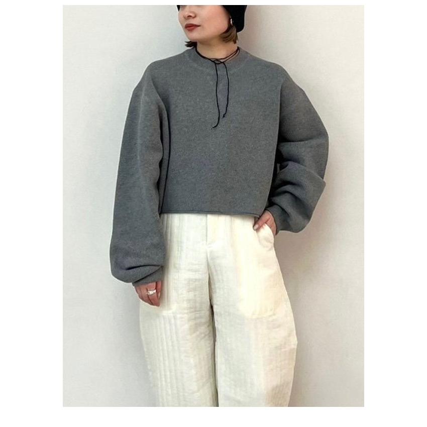 anuke アンヌーク 2025SpringSummer トップス Crewneck Stitch anuke アンヌーク 2025SpringSummer トップス Crewneck Stitch