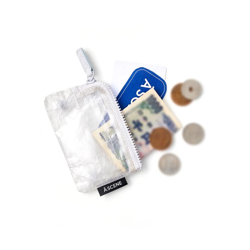 A SCENE ポケットのみ エーシーン a scene B&C PVC clear pocket with DyneemaR（付け替え用ポケット） iPhone16 15 ケース エジュー ...