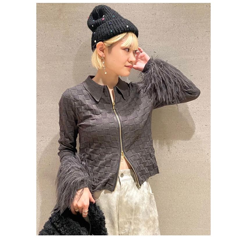 FURFUR SALE30%OFF ファーファー トップス 24秋冬 フェザー FURFUR SALE30%OFF ファーファー トップス 24秋冬 フェザー