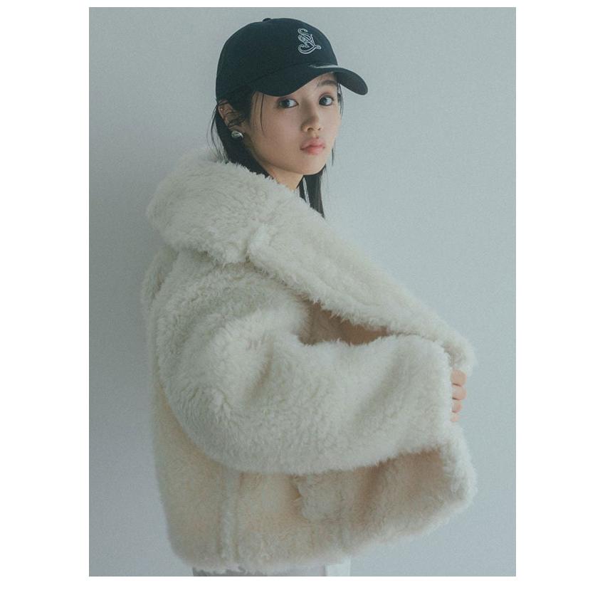 SNIDEL（スナイデル） アウター 25秋冬 ボアショートコート ショート丈