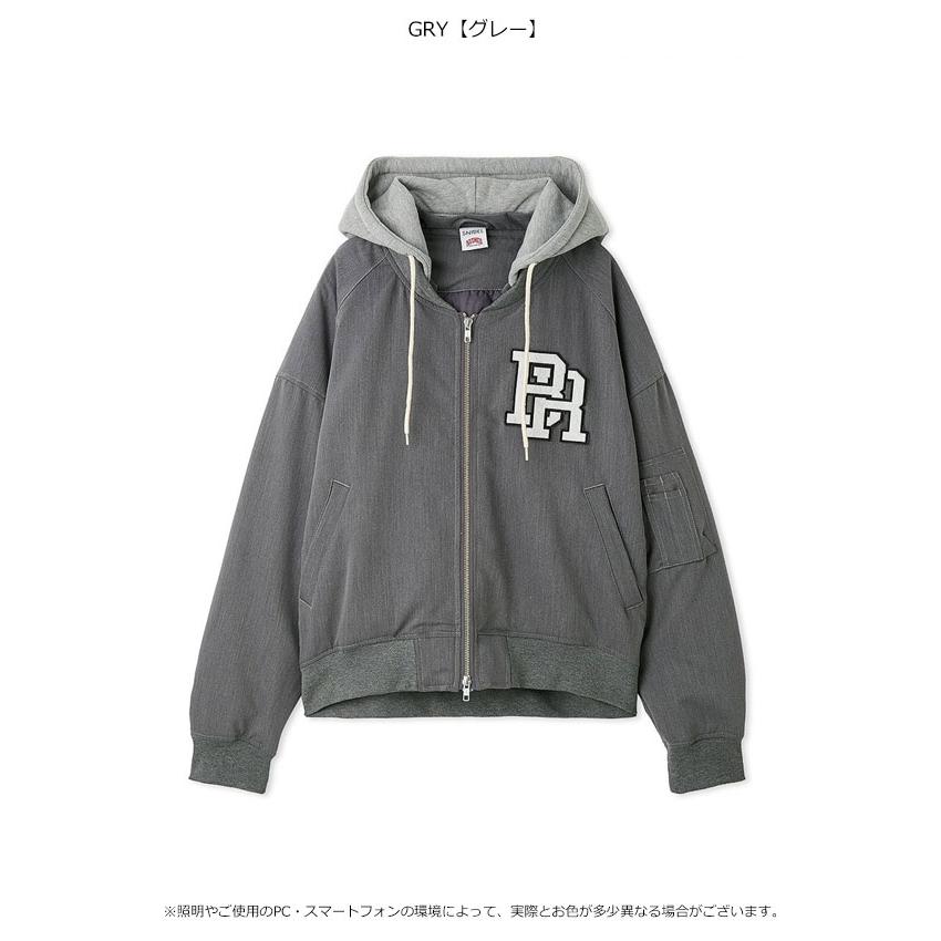 SNIDEL スナイデル アウター 25秋冬 【NUTMEG】コラボフード付きMA-1 ミドル丈 長袖 ブルゾン ナツメグ swfj254159 : select shop DOUBLE ...