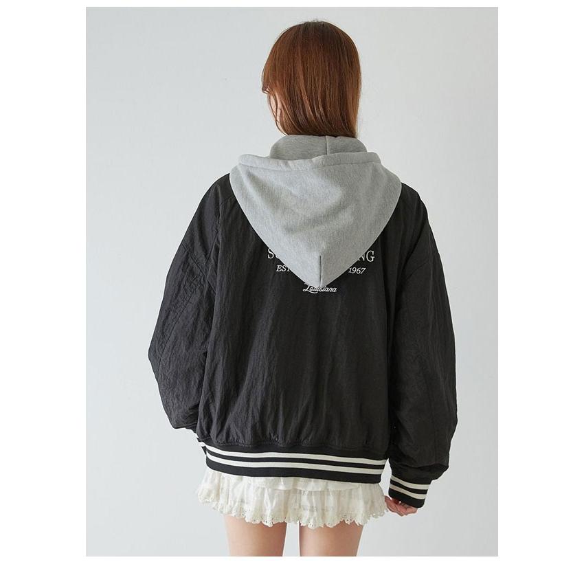 SNIDEL スナイデル アウター 25秋冬 【NUTMEG】コラボフード付きMA-1 ミドル丈 長袖 ブルゾン ナツメグ swfj254159 : select shop DOUBLE ...