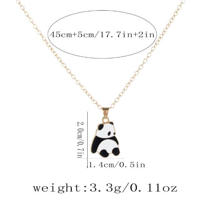 パンダ ネックレス 可愛いミニパンダ かわいいぱんだ 横顔 だらんとお座り ゴールドネックレス : どうぶつだいすきヤフー店 - 通販 ...