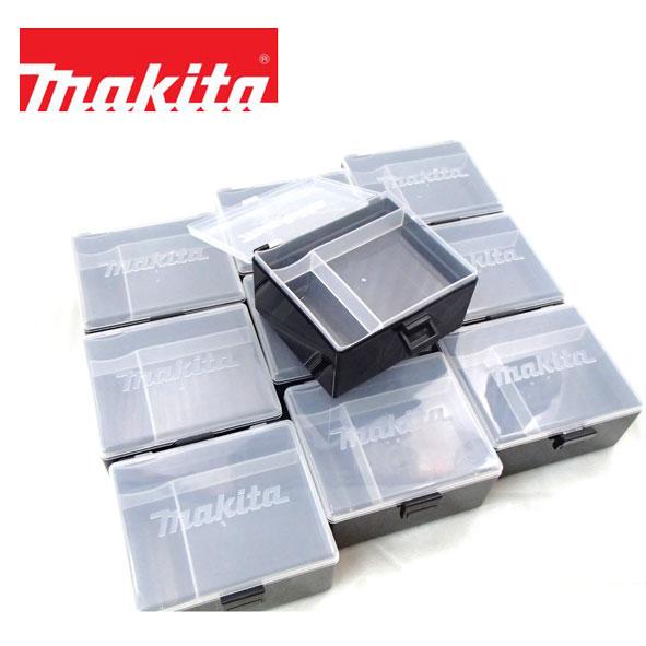 マキタ（makita） 【まとめ売り 10個】 小物入れ 2段プラスチックケース パーツケース、先端 ビット ドリル 研磨 ソケット 部品入れ ...