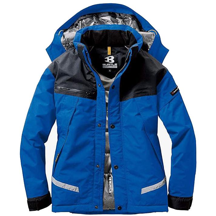 BURTLE（バートル） BURTLE 7610 防水防寒ジャケット(大型フード付)(ユニセックス) 作業服 各色/各サイズ : どうぐ屋・だぐ工房 - 通販 - Yahoo!ショッピング