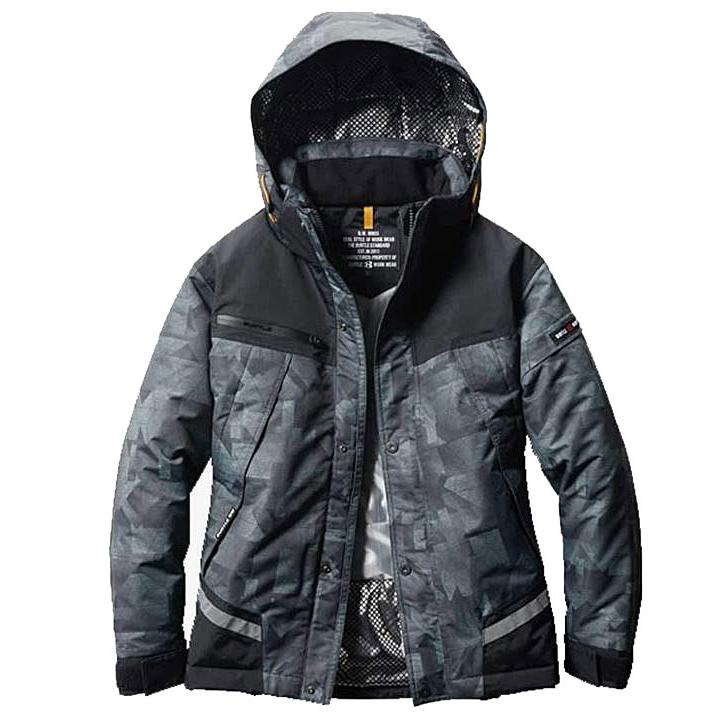 BURTLE（バートル） BURTLE 7610 防水防寒ジャケット(大型フード付)(ユニセックス) 作業服 各色/各サイズ : どうぐ屋・だぐ工房 - 通販 - Yahoo!ショッピング