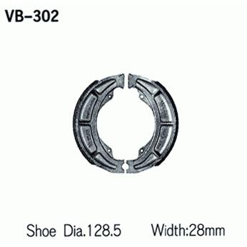 Vesrah VB-302 ブレーキシュー DF200E(00,97-99)、ジェベル200/DR200SE(00-06,93-95,97-99)、SX200R(85-91)、DR250S ...