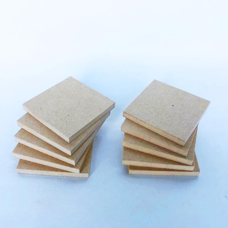 MDF 5.5mm厚 約50mm×約50mm 10枚セット N.P.ウッド MDFボード MDF板 板 diy 工作 日曜大工 材料 木材 ...