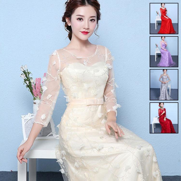 ウェディングドレス パーティードレス ロング丈 ロングドレス 無地 ドレス 花嫁ドレス 二次会 ワンピース 結婚式 演奏会 : xgpil-eiiiiq42602487 : DRAストア ...