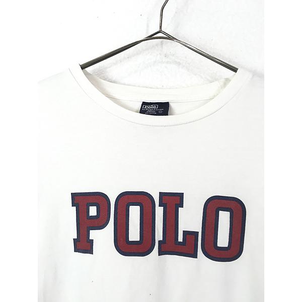 古着 90s Polo Ralph Lauren 「POLO」 BIG ロゴ Tシャツ L 古着 :22jl31k:古着屋ドラセナYahoo!ショップ - 通販 - Yahoo!ショッピング
