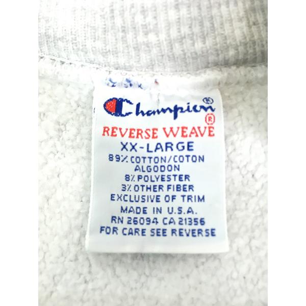 古着 90s USA製 Champion Reverse Weave 「NEOUCOM」 アーチ プリント リバース スウェット XL 古着 ...