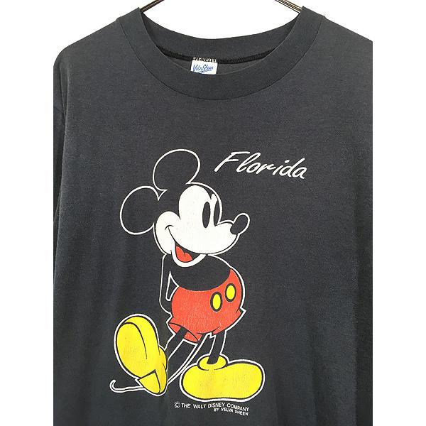 古着 90s USA製 Disney Mickey ミッキー キャラクター Tシャツ L 古着 90s USA製 Disney Mickey ミッキー キャラクター Tシャツ L
