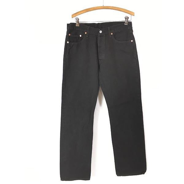 古着 00s Levi's 501-0660 内股 シングル サルファ ブラック デニム パンツ ジーンズ ストレート W33 L34 : 古着屋ドラセナYahoo!ショップ - 通販 ...