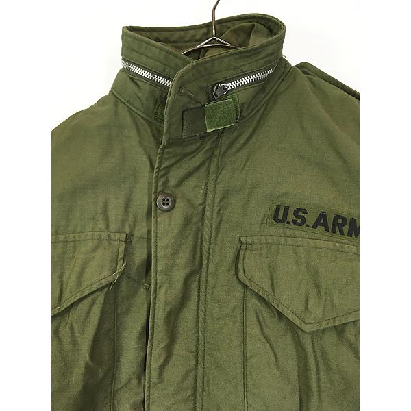 古着 60s 米軍 US ARMY M-65 アルミジップ ミリタリー フィールド ジャケット S-R : 古着屋ドラセナYahoo!ショップ - 通販 - Yahoo!ショッピング