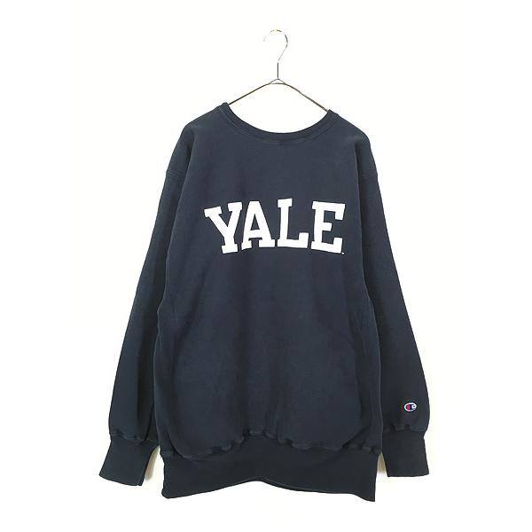 古着 90s Champion Reverse Weave 「YALE」 パッチ リバース スウェット XXL!! : 古着屋ドラセナYahoo!ショップ - 通販 - Yahoo!ショッピング