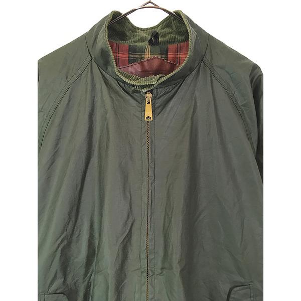 古着 80s USA製 WoolRich オイルド ルック 撥水 コットン ナイロン