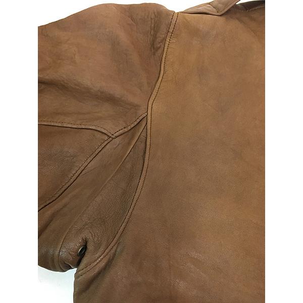 古着 80s Eddie Bauer Type A-2 本革 ラム レザー フライング タイガー