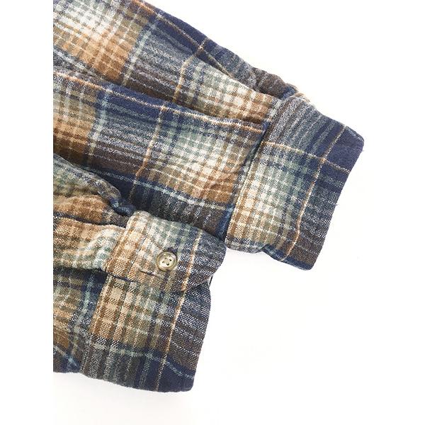 古着 90-00s Pendleton エルボーパッチ オンブレ シャドー チェック ウォッシャブル ウール シャツ XL : 古着屋ドラセナYahoo!ショップ - 通販 - Yahoo ...