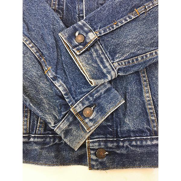 古着 70-80s USA製 Levi's 70506-0216 ハンド ポケット付 濃紺 デニム