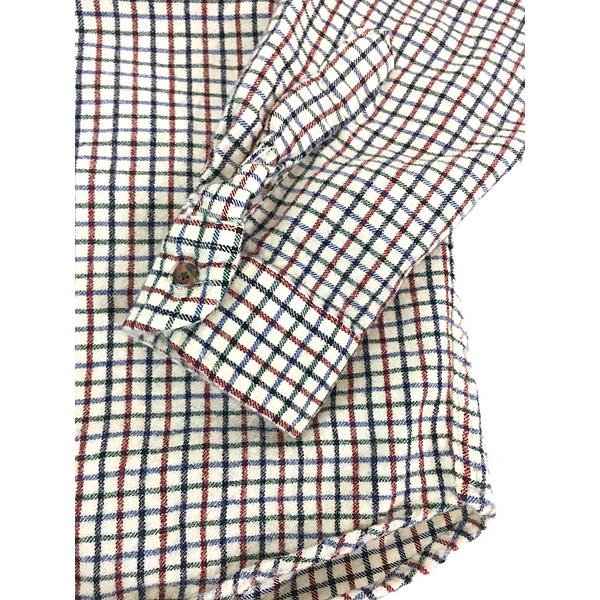 古着 90s Sir Pendleton ホワイト タータン チェック BD ライト ウール シャツ XXL : 古着屋ドラセナYahoo!ショップ - 通販 - Yahoo!ショッピング