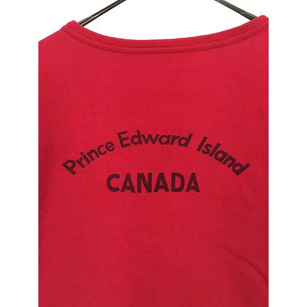 古着 70s 「Prince Edward Island」 アーチ 染み込み 100%コットン