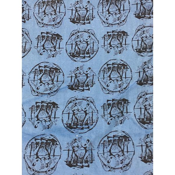 古着 60s Penney's Towncraft 貴重!! 格闘技 総柄 開襟 ボックス