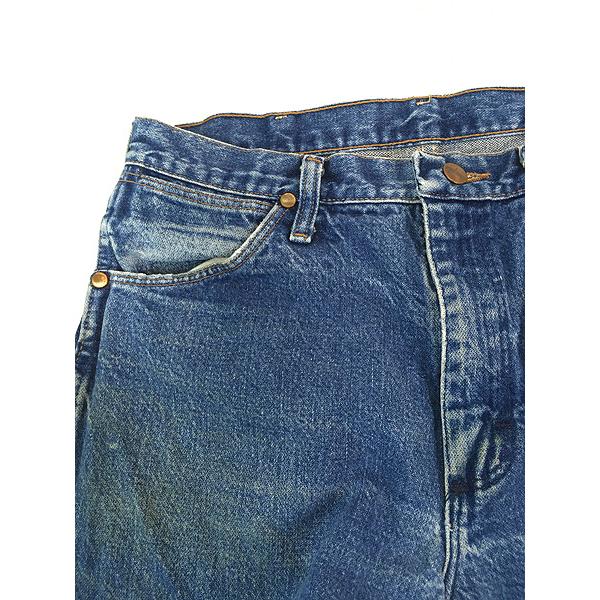 古着 80s USA製 Wrangler 13MWZ ブルー デニム パンツ ジーンズ 古着 80s USA製 Wrangler 13MWZ ブルー デニム パンツ ジーンズ