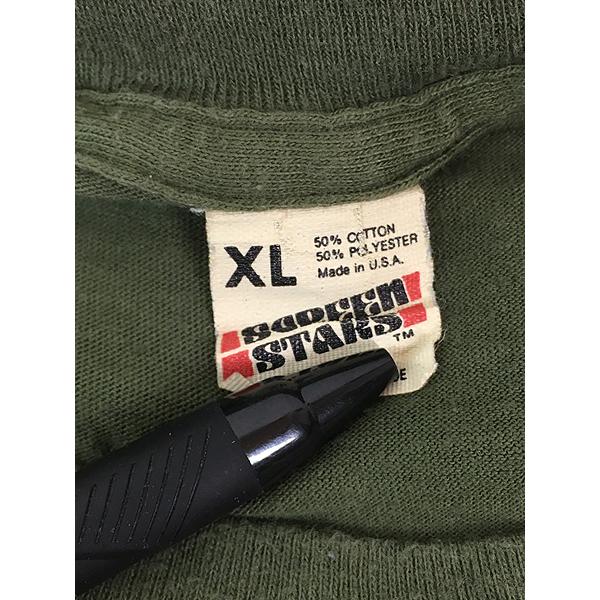 古着 80s USA製 「Kill a Commie for Mommy」 Ramones スローガン ミリタリー Tシャツ XL : 古着屋 ...