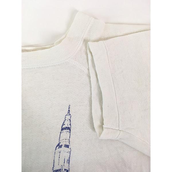 レディース 古着 60s Hanes 「ジョン・F・ケネディ宇宙センター