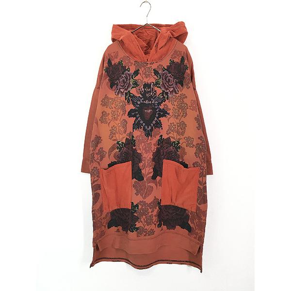 レディース 古着 90s YESNO 花 フラワー プリント コーデュロイ フーディー パーカー ワンピース ミモレ丈 L位 古着 : 24ljl26s : 古着屋ドラセナYahoo!ショップ ...