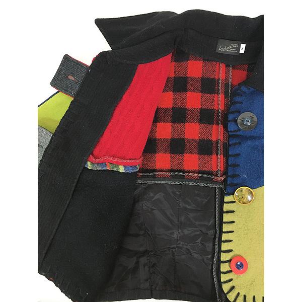 レディース 古着 80s USA製 baabaazuzu カラフル マルチパターン