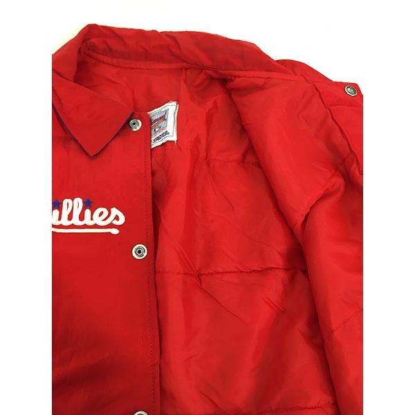 古着 90s STARTER MLB Philadelphia Phillies フィリーズ ナイロン