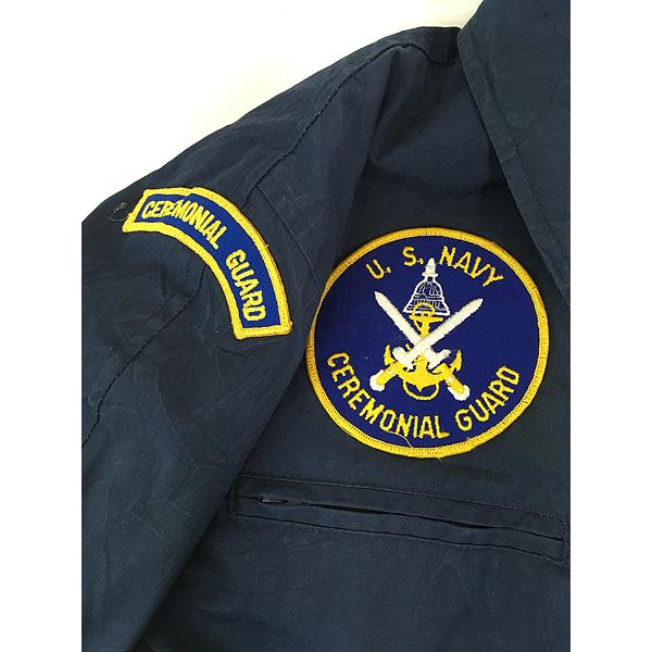 古着 80s 米軍 USNCG 「THOR」 ステンシル ミリタリー ネイビー