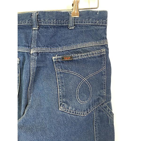 古着 80s Key 100%コットン デニム ワーク ペインター パンツ ストレート W31 L29 : 24mr27za : 古着屋ドラセナYahoo!ショップ - 通販 - Yahoo ...