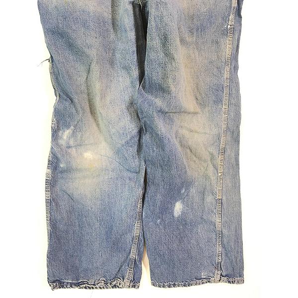 古着 60s Pointer 「Sanforized」 ガチャポケ ローバック デニム ワーク オーバーオール サロペット W37 L28 : 古着屋ドラセナYahoo!ショップ - 通販 ...