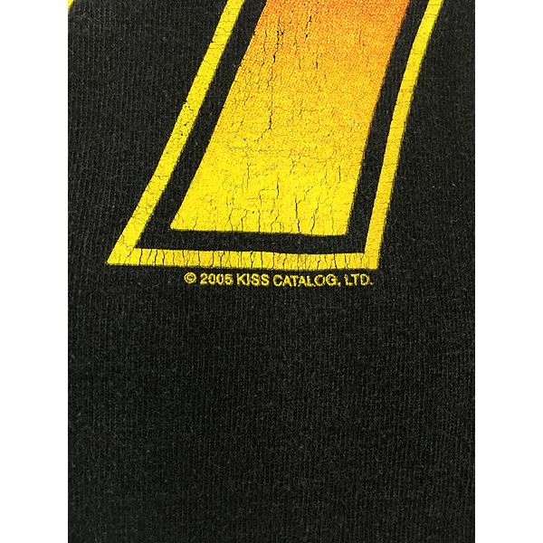 古着 00s KISS キッス ロゴ メタル ロック バンド Tシャツ L : 古着屋