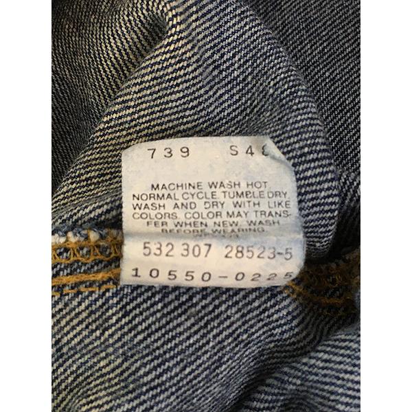 古着 90s USA製 Levi's Special Reserve 550-0225 ケミカル デニム