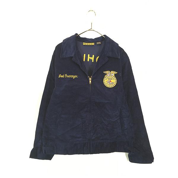 古着 00s- 「OHIO」 豪華 チェーン 太畝 コーデュロイ FFA ファーマーズ ジャケット 42 : 古着屋ドラセナYahoo!ショップ - 通販 - Yahoo!ショッピング