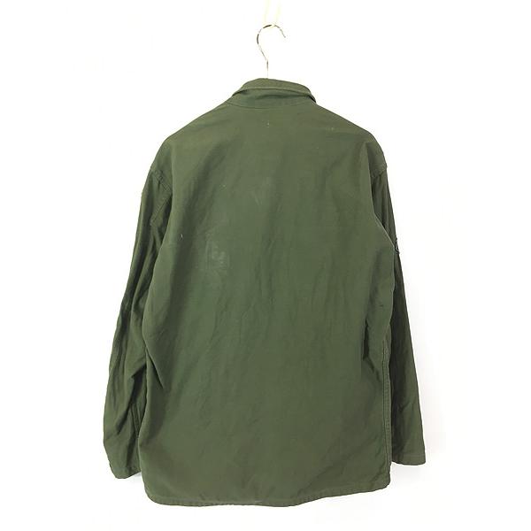古着 60s 米軍 US 「1st 後期」 100% コットン サテン ミリタリー ユーティリティー ファティーグ シャツ S : 古着屋ドラセナYahoo!ショップ - 通販 - Yahoo ...